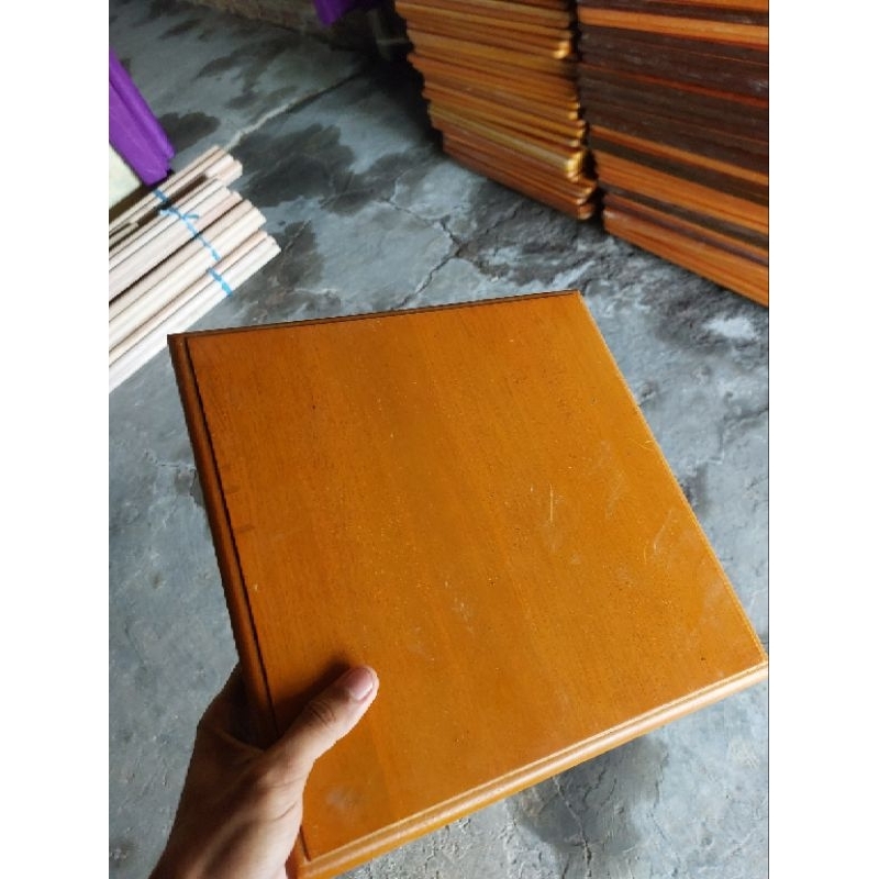 Jual Triplek 30x30cm blockboard papan ambalan FJL rak dinding meja ...