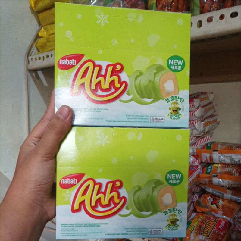 Jual NABATI RICHEESE SNACK STICK AHH COCOPANDAN PCK 5/4g (1 BOX ISI 20 ...
