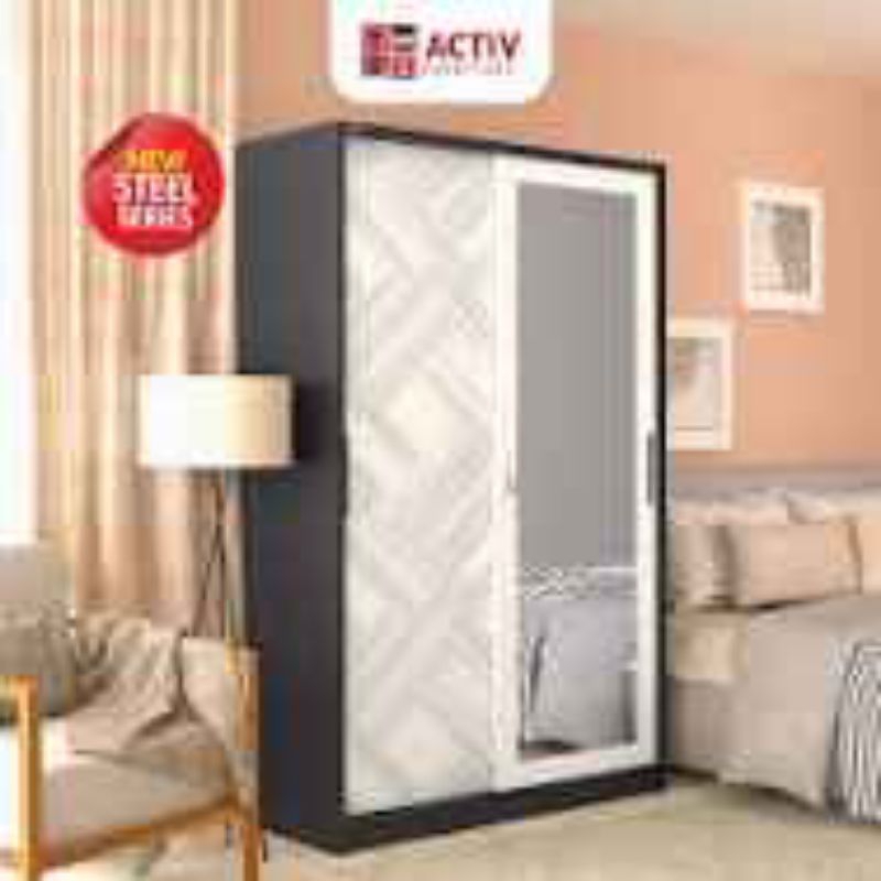 Jual lemari sliding besi 120 activ forte sl 121 | Shopee Indonesia