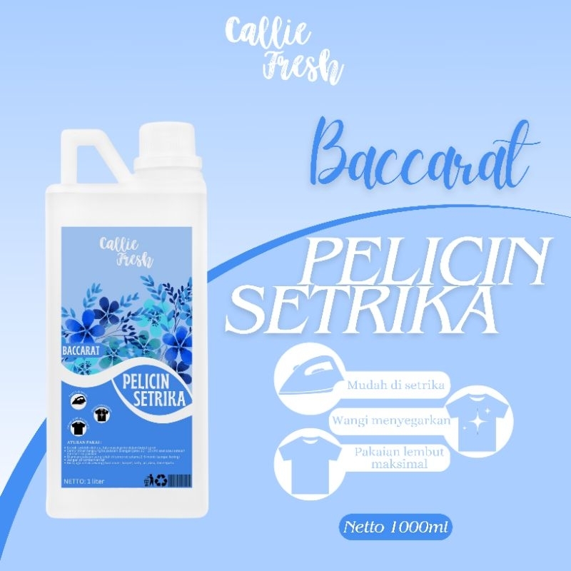 Jual CALLIE FRESH Parfum Laundry Aroma Baccarat Pewangi Setrika 1 Liter Anti Bakteri s dan Bau ...