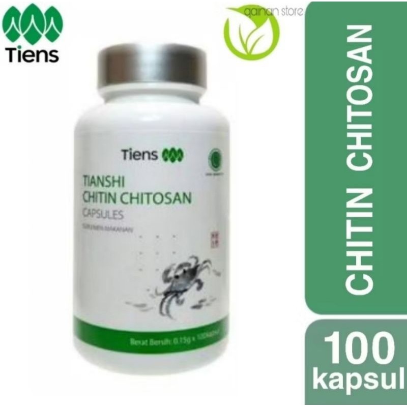 Jual Tianshi Tiens Chitin Chitosan 2 Botol Original Segel Utuh | Shopee Indonesia
