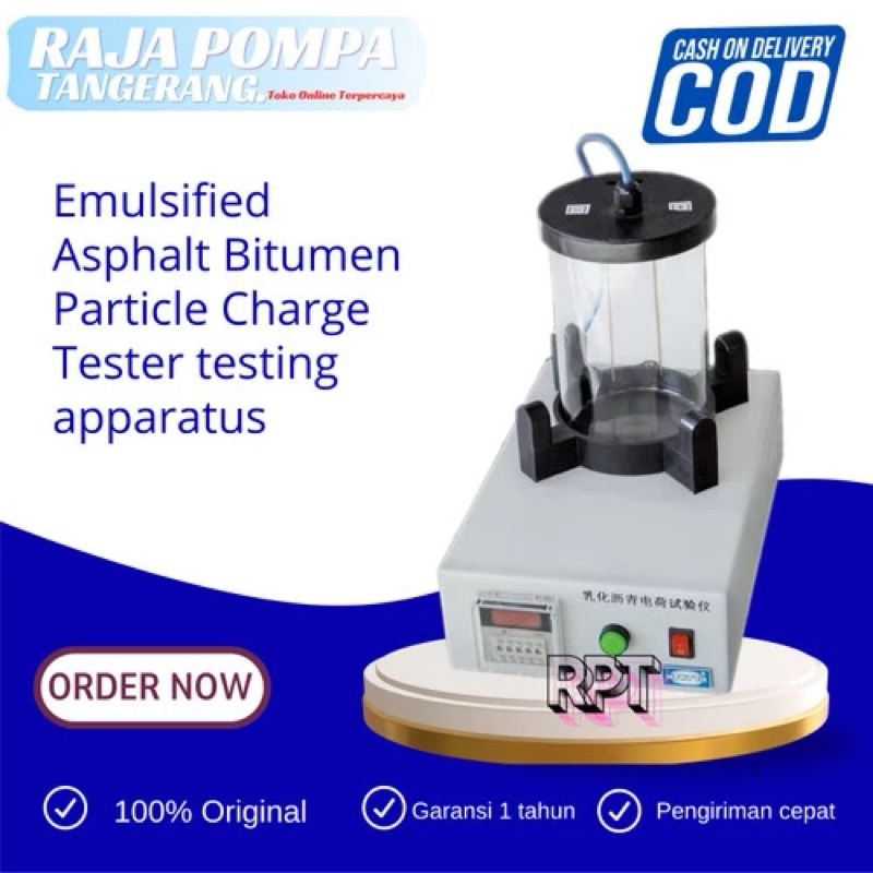Jual Emulsified Asphalt Bitumen Particle Charge Tester testing ...