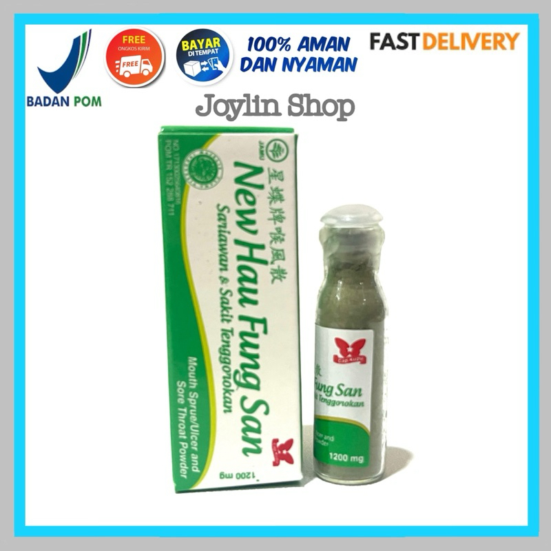 Jual Hau Fung San - Obat Sakit Tenggorokan Sariawan | Shopee Indonesia