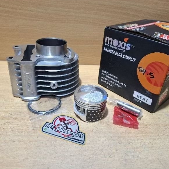 Jual BLOK SEHER BEAT KARBU 53 /54/54,5 MM//BORING SET PISTON BORE UP HONDA BEAT SCOOPY SPACY ...