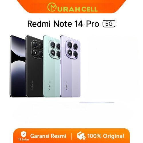 Jual XIAOMI NOTE14PRO 5G SERIES (NOTE14PRO 5G 8+8/256 -- NOTE14PRO 5G 12+12/512) GARANSI RESMI ...