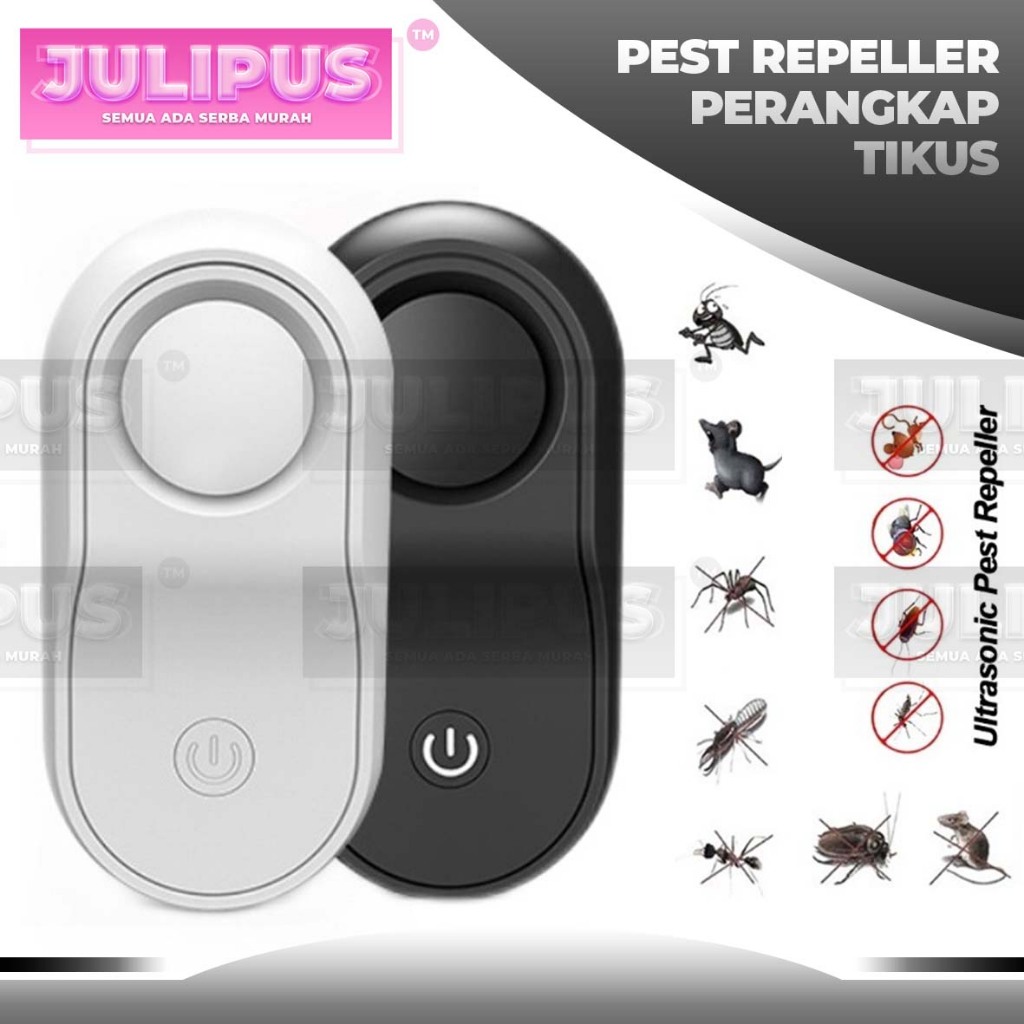 Jual PEST REPELLER Pengusir Tikus Speaker Ultrasonic Alat Jebakan Tikus ...
