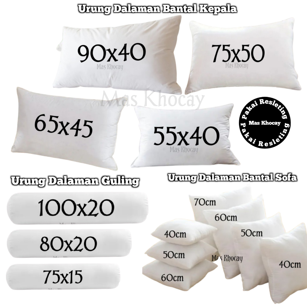 Jual Sarung dalaman bantal / Kain dalaman bantal / Urung bantal bahan ...