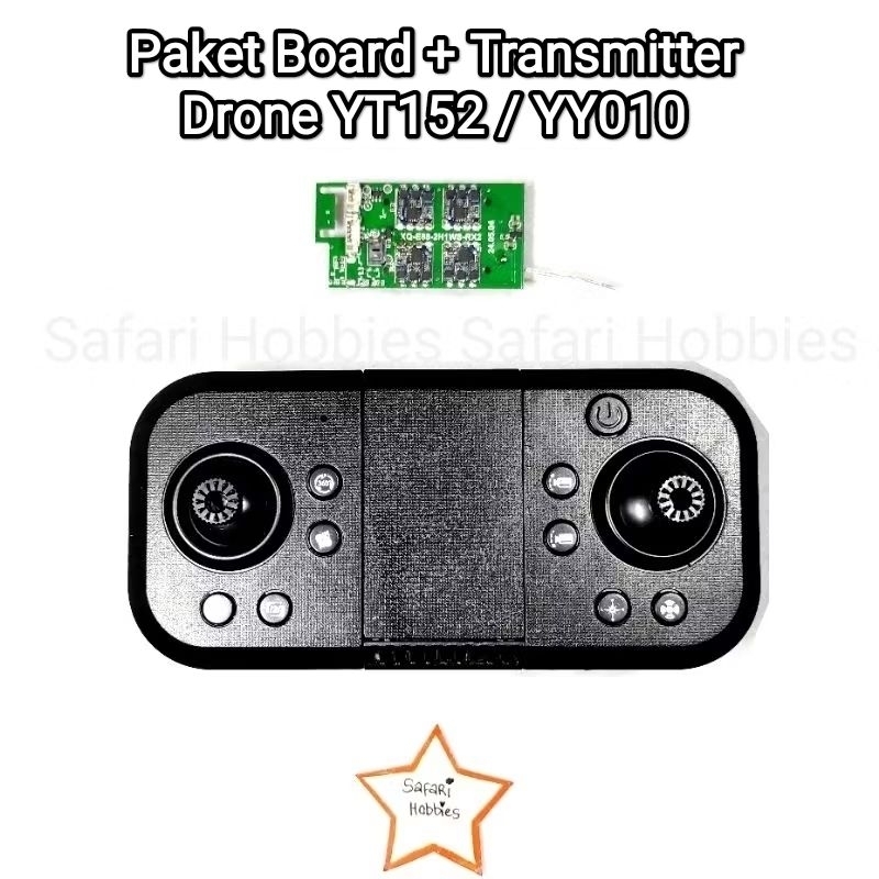 Jual Paket Transmitter + Board Receiver Drone YT152 / Drone YY010 | Shopee Indonesia