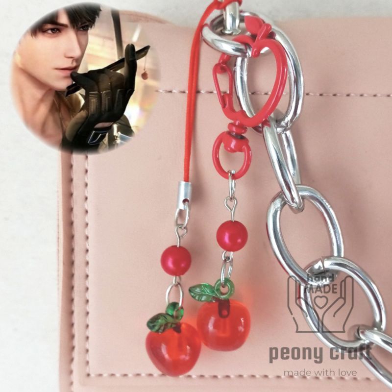 Jual caleb love and deepspace apple phonecharm handmade | Shopee Indonesia