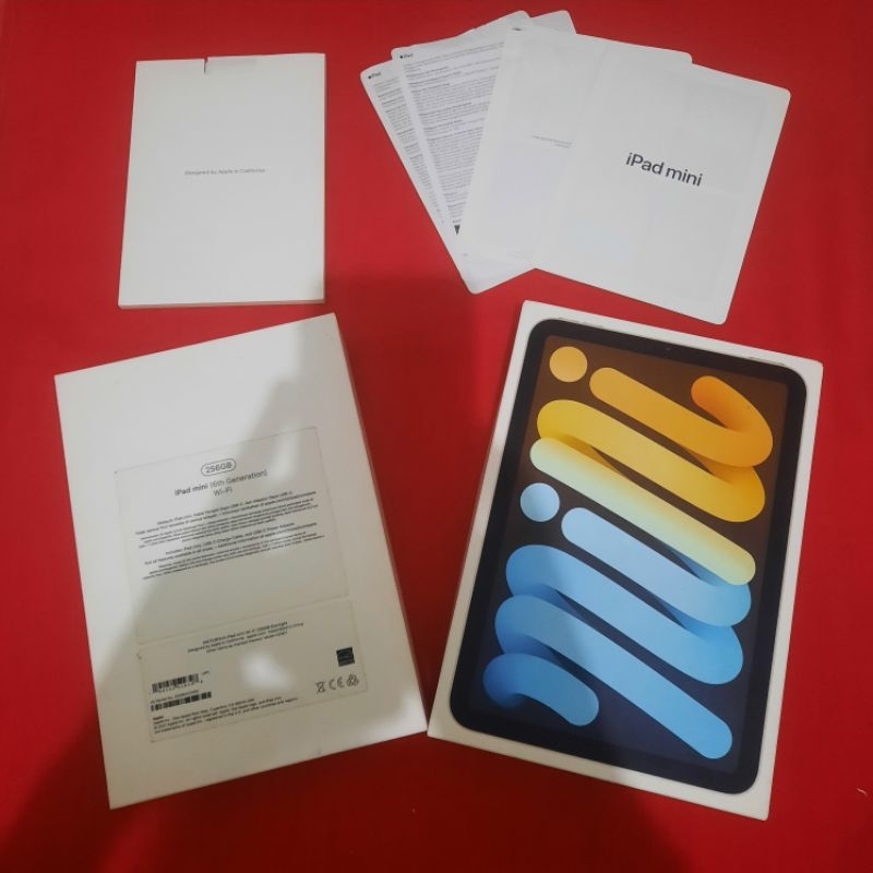 Jual dus box ipad mini gen 6 original 100% copotan ibox lengkap manual ...