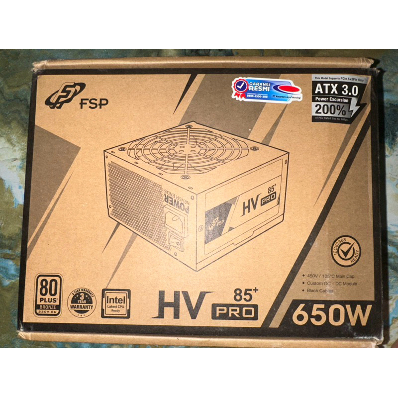 Jual PSU FSP HV Pro 650W 80+ Bronze | Shopee Indonesia