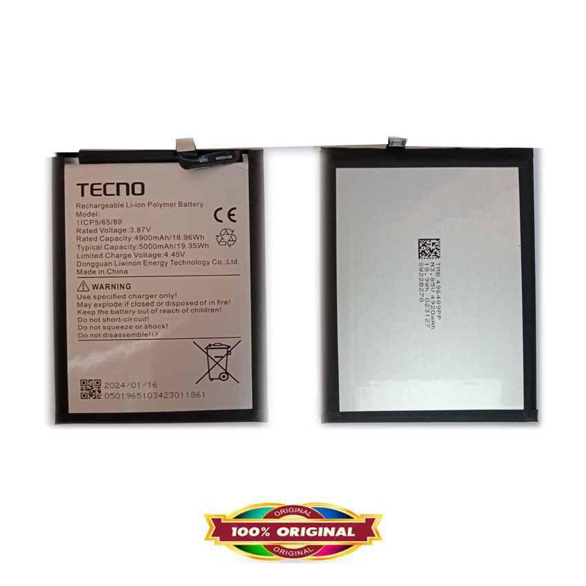 Jual Original Battery for Tecno Camon 20 Pro 5G 2023 - CK8n - 5000mAh - Garansi 1 Bulan | Shopee ...