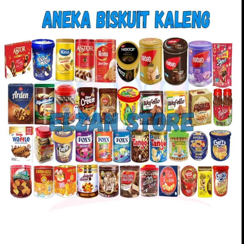 Jual ANEKA BISKUIT TANGO NABATI NISSIN KALENG | Shopee Indonesia