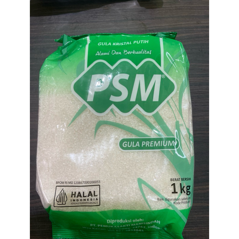 Jual gula pasir psm kemasan 1kg | Shopee Indonesia