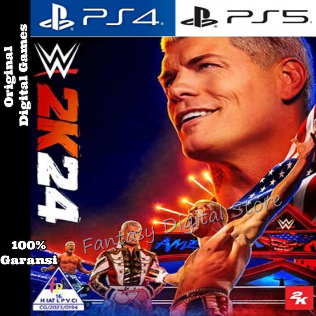 Jual WWE 2k24 PS4 PS5 Digital | Shopee Indonesia