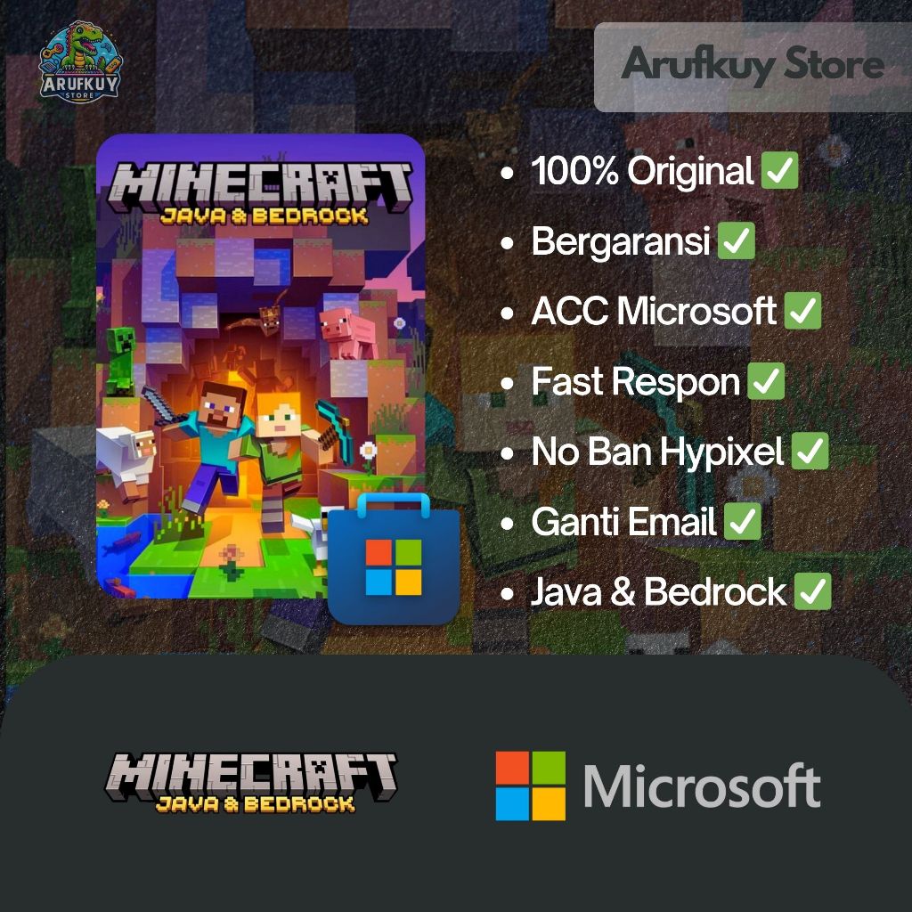Jual Minecraft Java & Bedrock Edition | Bergaransi | Shopee Indonesia