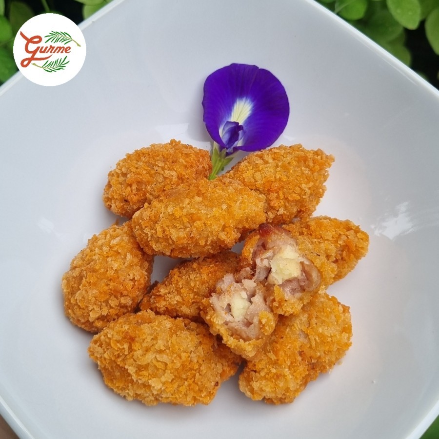 Jual Nugget Udang Keju Shrimp Cheese Roll ala Gacoan isi 10 pcs ...