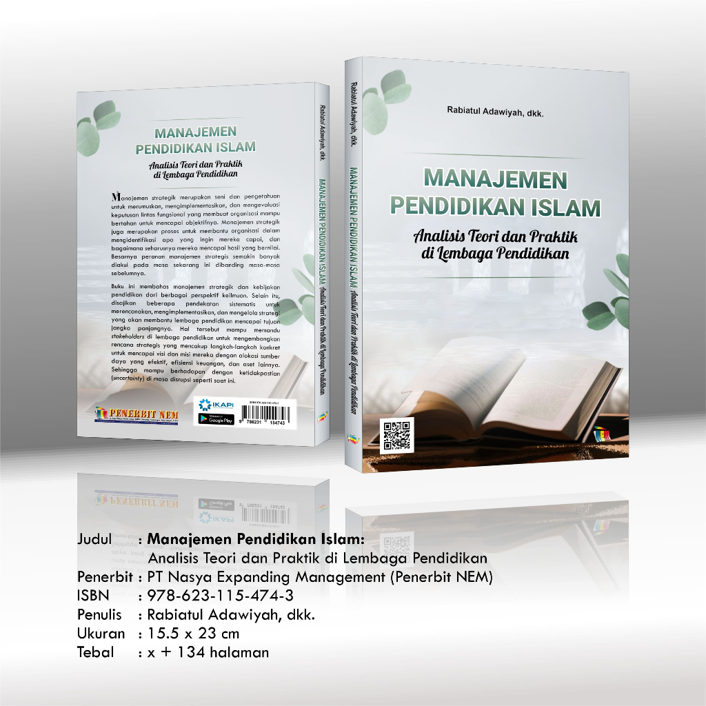 Jual Buku Manajemen Pendidikan Islam Analisis Teori dan Praktik di Lembaga Pendidikan | Shopee ...