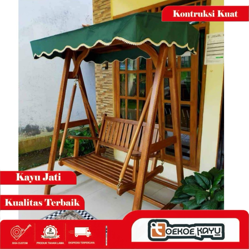 Jual Ayunan jati, ayunan kayu jati, ayunan teras, ayunan taman, kursi ...