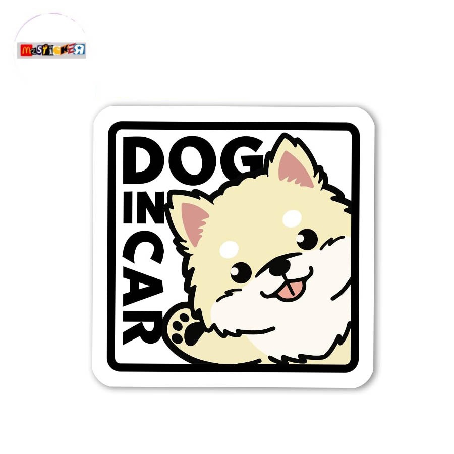 Jual sticker Dog in Car sign stiker JDM | Shopee Indonesia