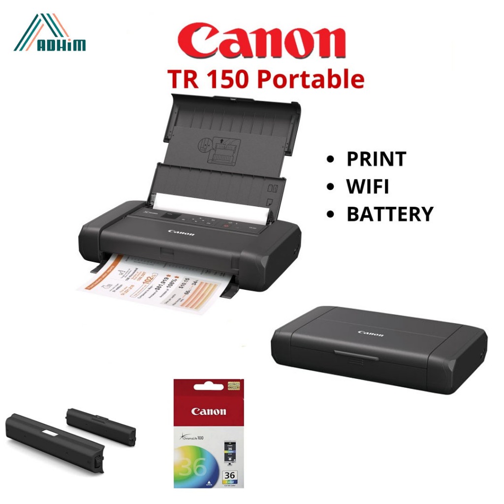Jual Canon PIXMA TR150 inkjet printer Colour 4800 x 1200 DPI A4 Wi-Fi ...