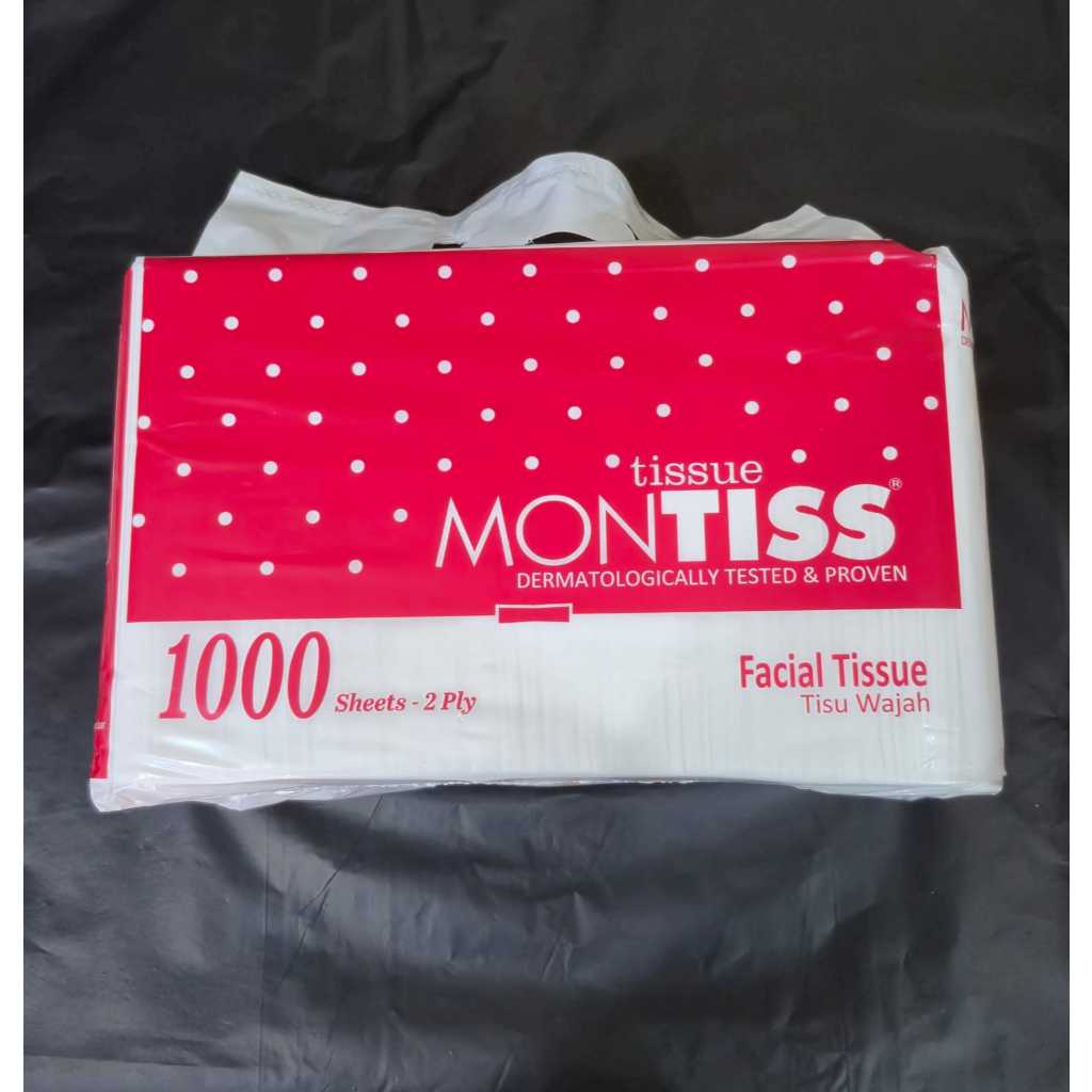 Jual Tissue MONTISS 1000 SHEET+100 sheet, 2 ply | Shopee Indonesia