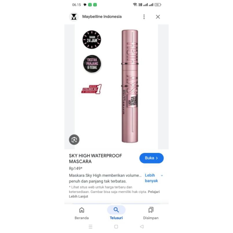 Jual mascara otwo o | Shopee Indonesia