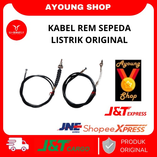 Jual KABEL REM SEPEDA LISTRIK ORIGINAL | Shopee Indonesia