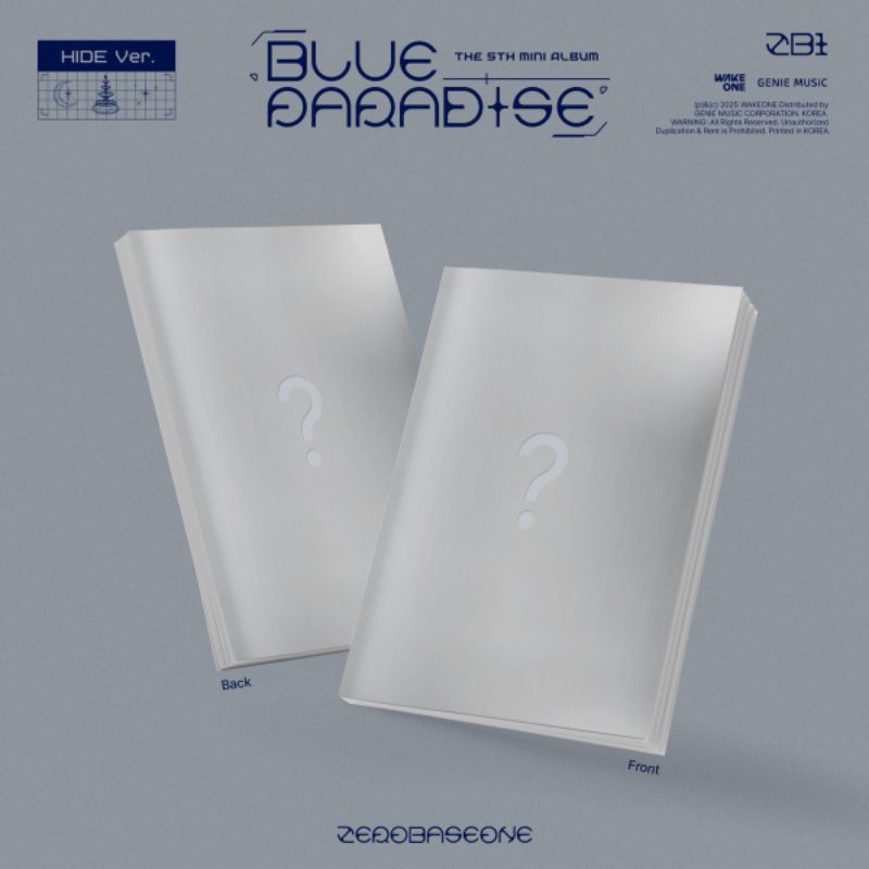 Jual (OPEN PO) ZB1 5TH MINI ALBUM BLUE PARADISE | Shopee Indonesia