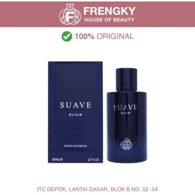 Jual Parfum Fragrance World Suave elixir edp 80ml | Shopee Indonesia