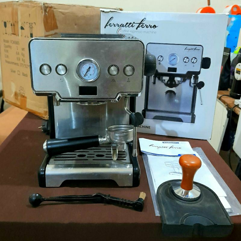 Jual Mesin Kopi Espresso Ferratti Ferro FCM 3605 | Shopee Indonesia