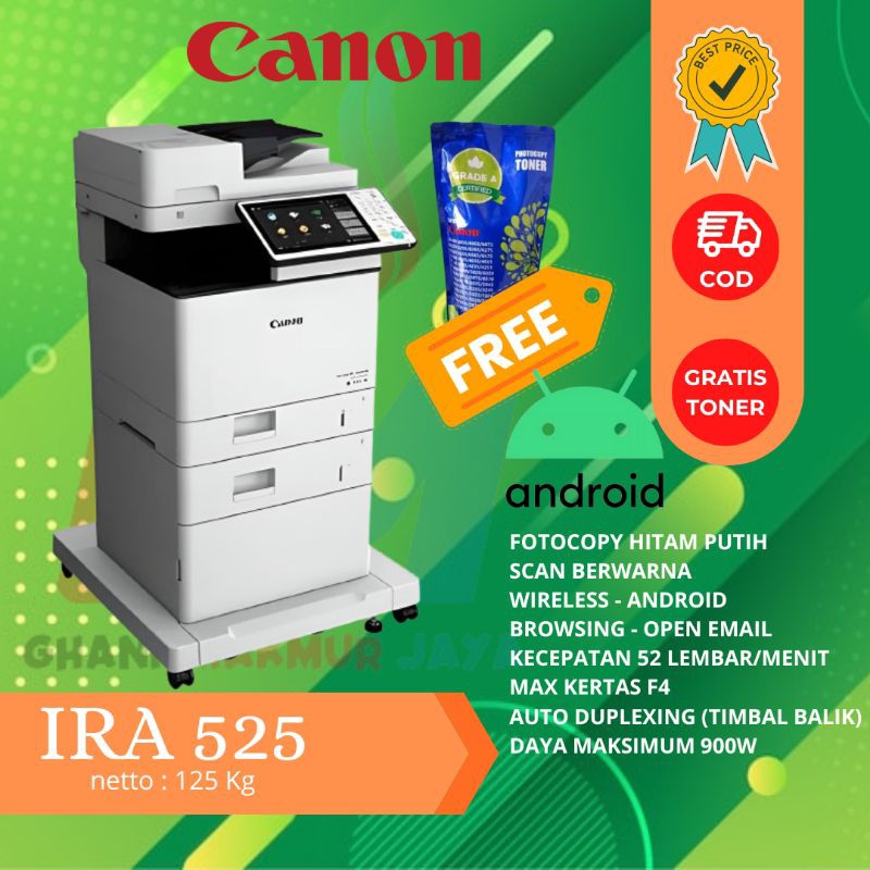 Jual Mesin Fotocopy Canon IRA 525 | Shopee Indonesia
