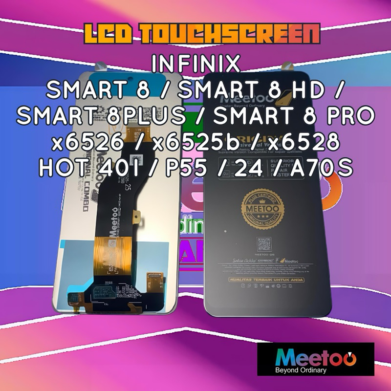 Jual LCD TOUCHSCREEN INFINIX SMART 8 / SMART 8 HD / SMART 8 PLUS / SMART 8 PRO / X6526 / X6525B ...