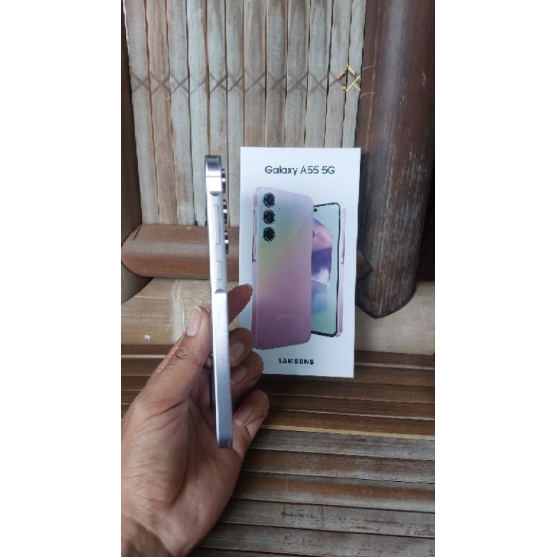Jual SAMSUNG A55 5G RAM 8/256GB FULLSET ORIGINAL SEIN (GARANSI RESMI ON ...