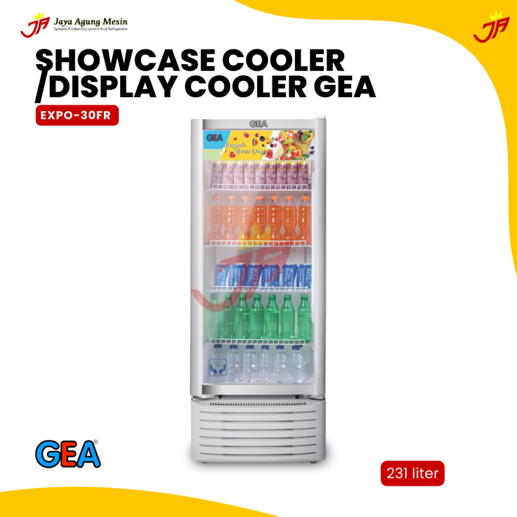Jual GEA - Chiller Showcase Cooler /Display Cooler GEA EXPO-30FR / EXPO ...