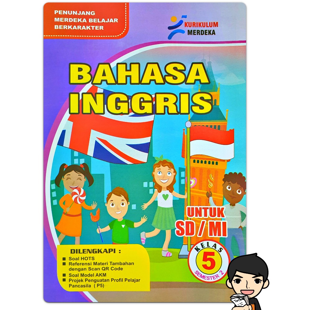 Jual BUKU LKS BAHASA INGGRIS SD KELAS 5 SEMESTER 2 KURIKULUM MERDEKA ...