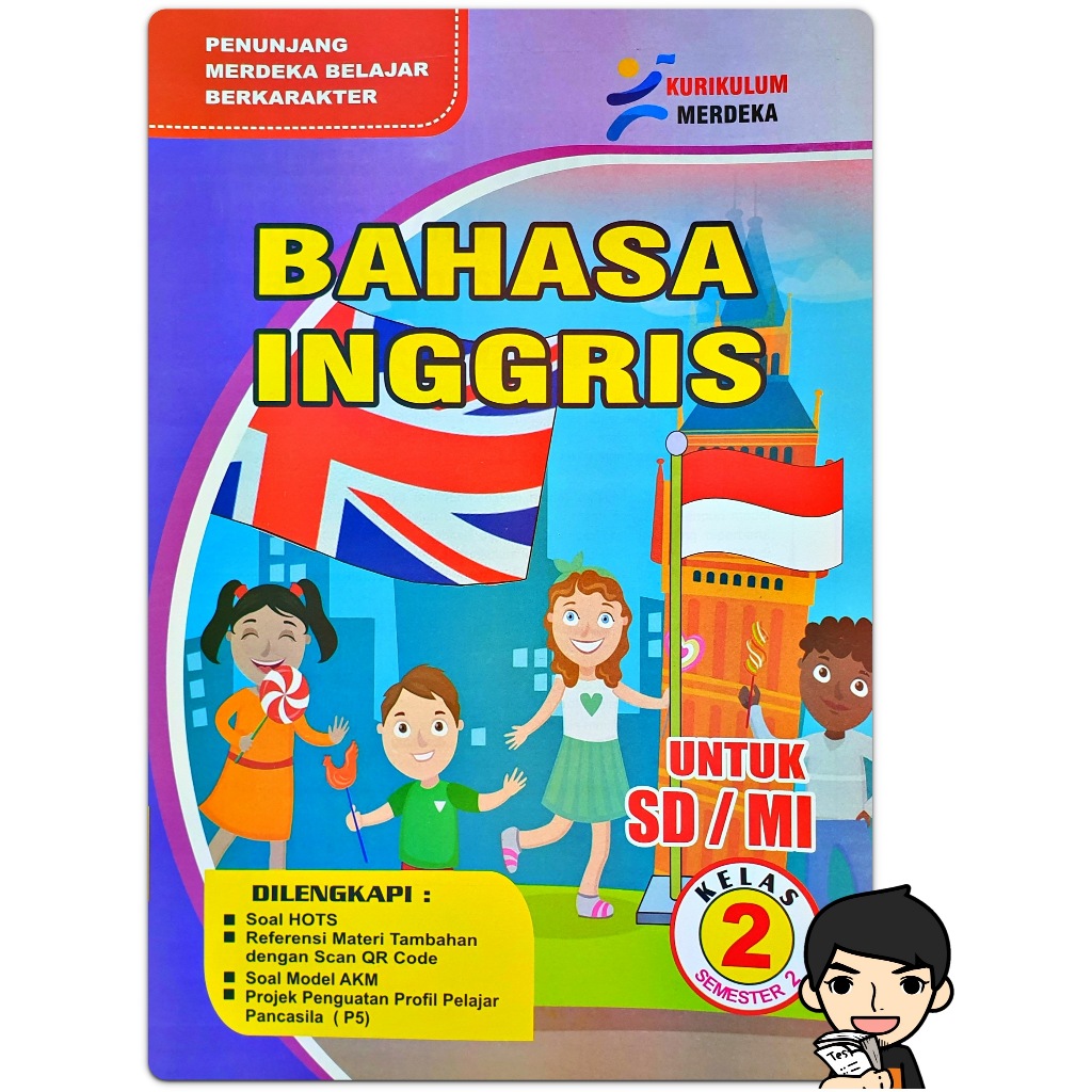 Jual BUKU LKS BAHASA INGGRIS SD KELAS 2 SEMESTER 2 KURIKULUM MERDEKA ...