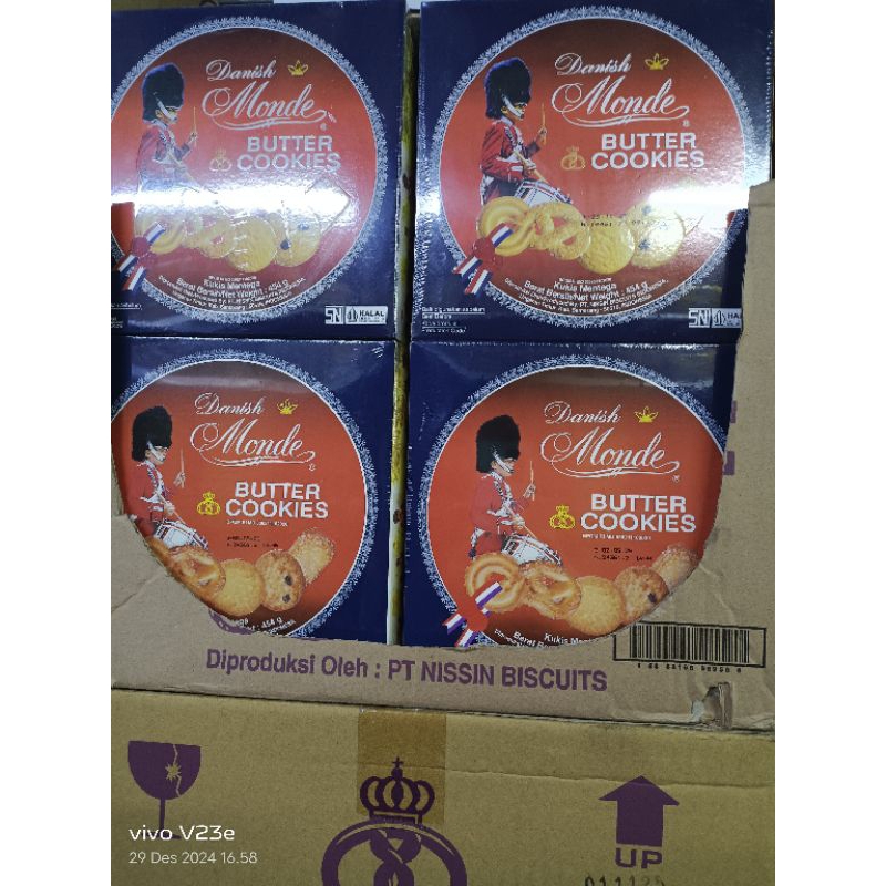 Jual Monde Butter Cookies 454g | Shopee Indonesia