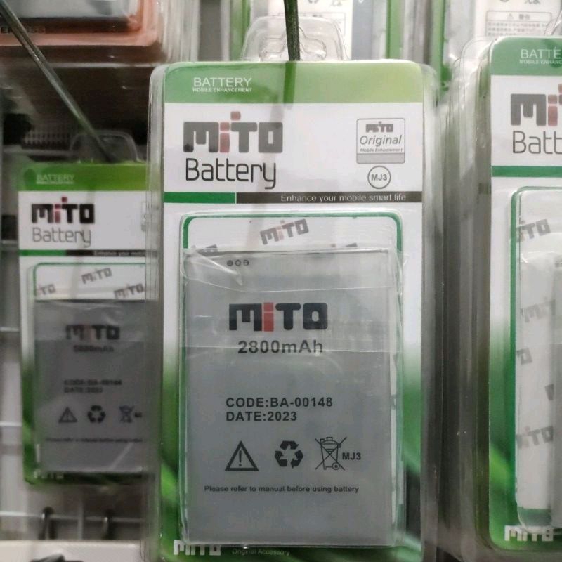 Jual Baterai Battery Original Mito Tipe: A37 Z3 BA-00148 2800mAh ...