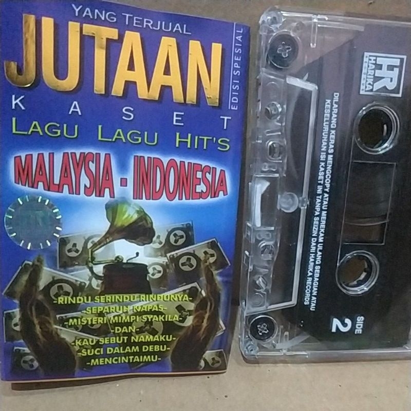 Jual Kaset pita Lagu lagu Hit's Indonesia -Malaysia | Shopee Indonesia