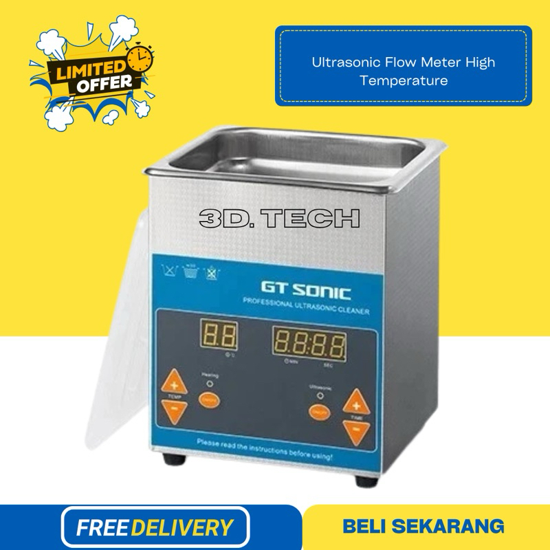 Jual Ultrasonic Cleaner GT Sonic 1.3 Liter Digital Pembersih Ultrasonik ...