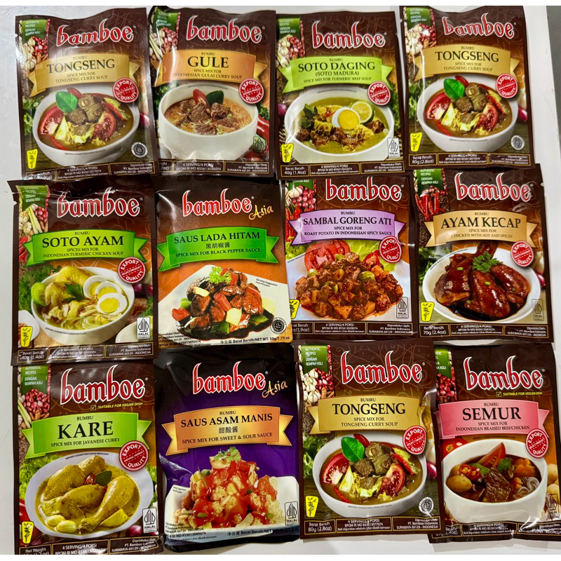 Jual BAMBOE BUMBU DAPUR ALL VARIAN | Shopee Indonesia