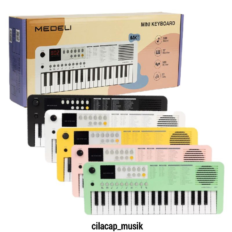 Jual KEYBOARD MEDELI MK1 MINI KEYBOARD MEDELI MK1 | Shopee Indonesia