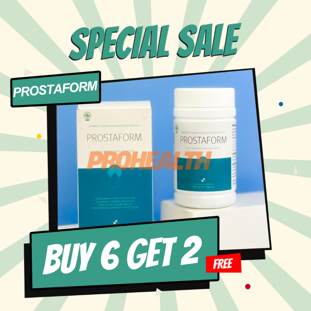 Jual Prostaform Herbal Prostat Original 15 Kapsul (8 botol) | Shopee ...