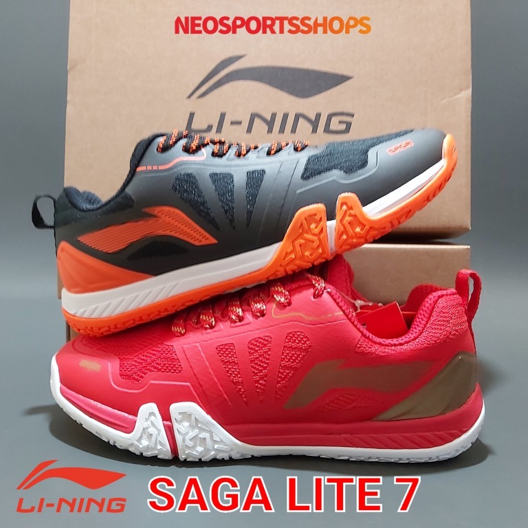 Jual Sepatu Badminton Lining Saga Lite 7 Original | Shopee Indonesia