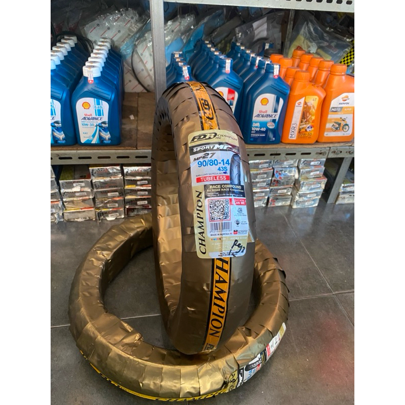 Jual FDR MP27 90/80-14 TUBELESS / BAN LUAR FDR MP27 SOFT COMPOUND ...