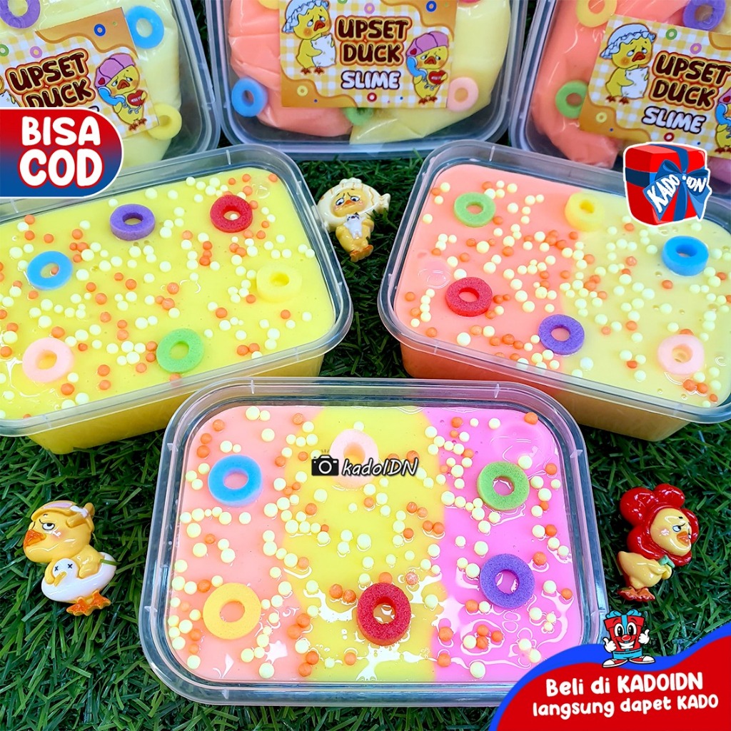 Jual Slime UPSET DUCK series uk. 200ml by kadokado.idn | Shopee Indonesia
