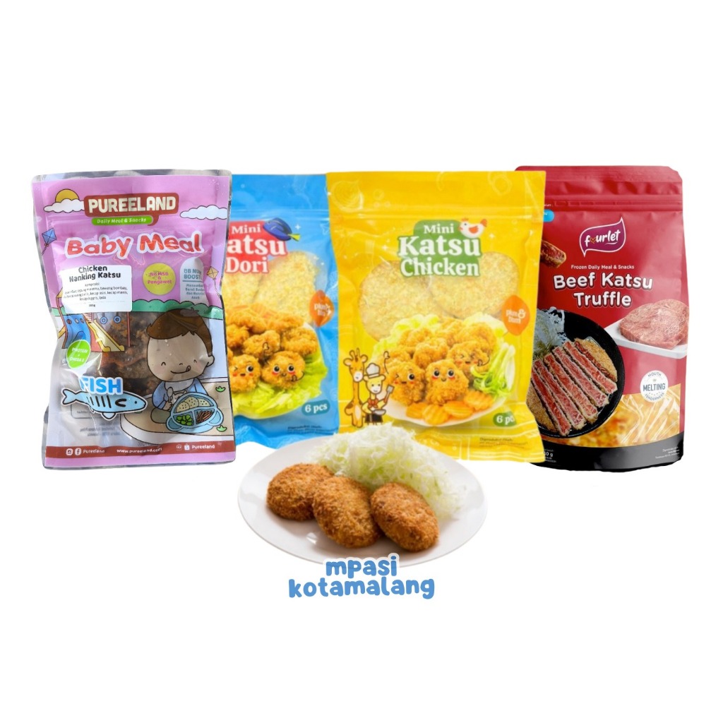 Jual PLUM&BLUM PUREELAND FOURLET FROZEN MINI DORI KATSU / CHICKEN KATSU ...