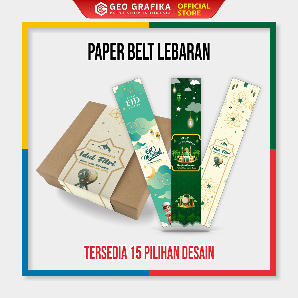 Jual Paper Belt Hampers Lebaran Idul Fitri - Geo Grafika | Shopee Indonesia