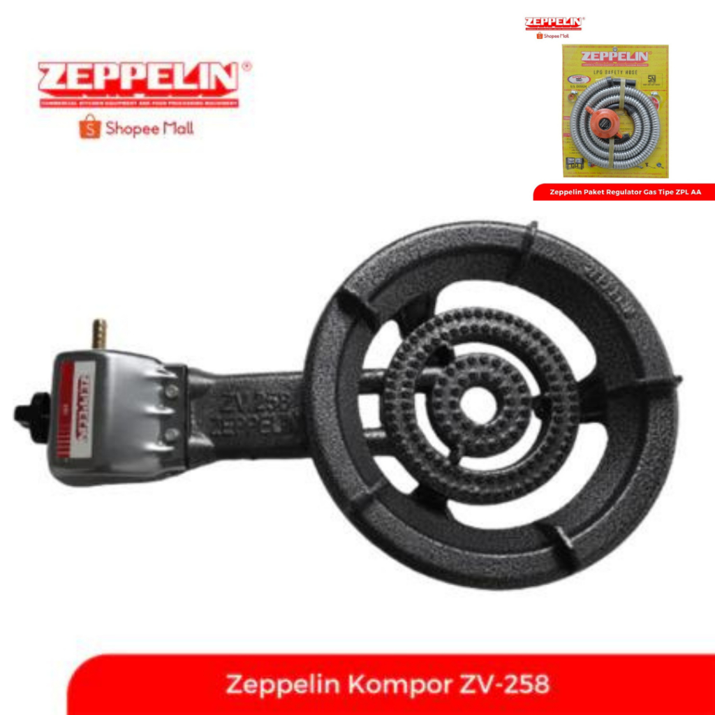 Jual Zeppelin Kompor Cor Tekanan Rendah ZV 258 ZV 358 + Zeppelin Paket ...